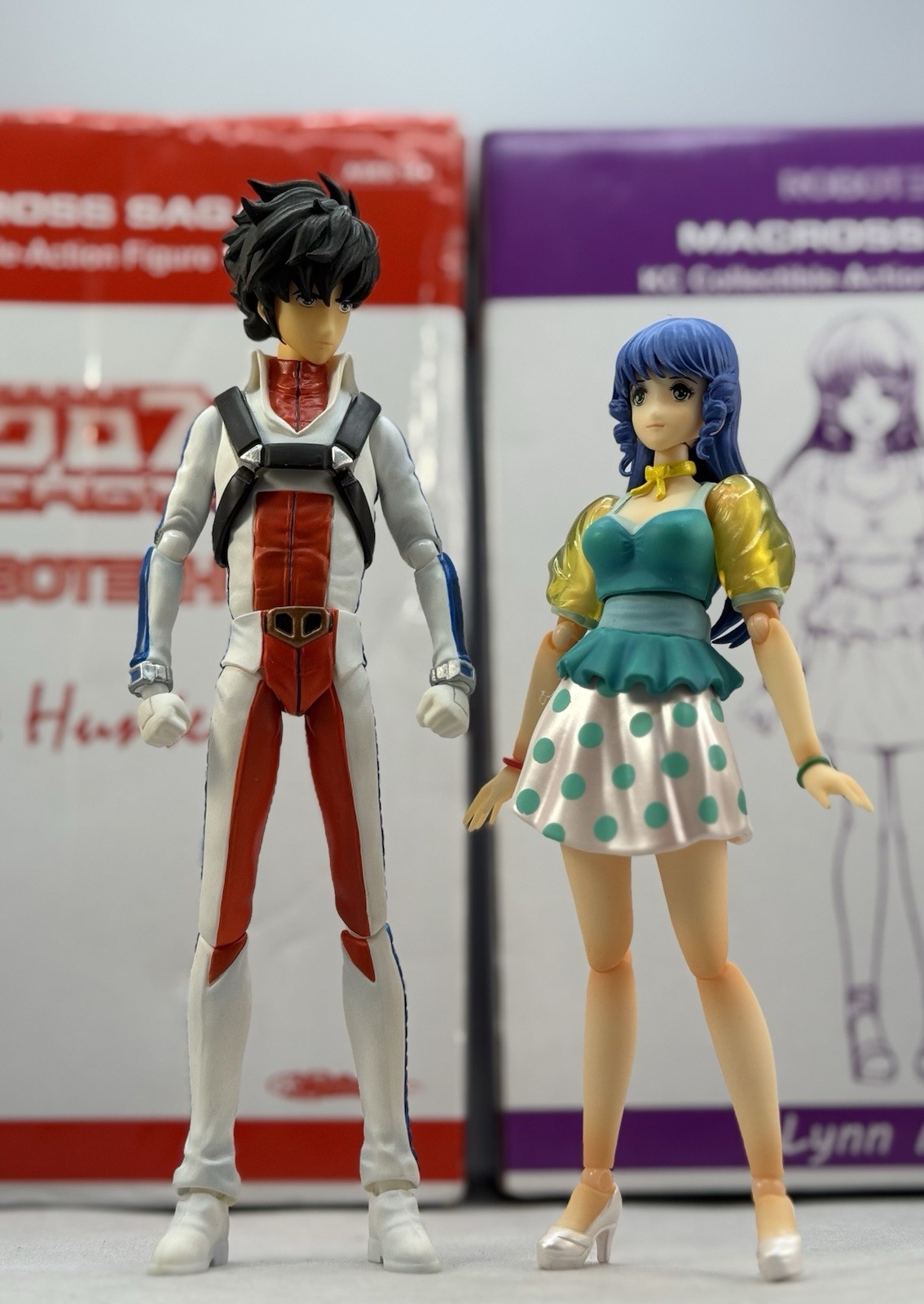 KitzConcept Robotech 1/12 Macross Saga Rick Hunter Lynn Minmei set of 2 ...