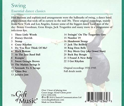 Swing-Essential Dance Cla by GOODMAN / KRUPA / TEAGARDEN [Audio CD ...