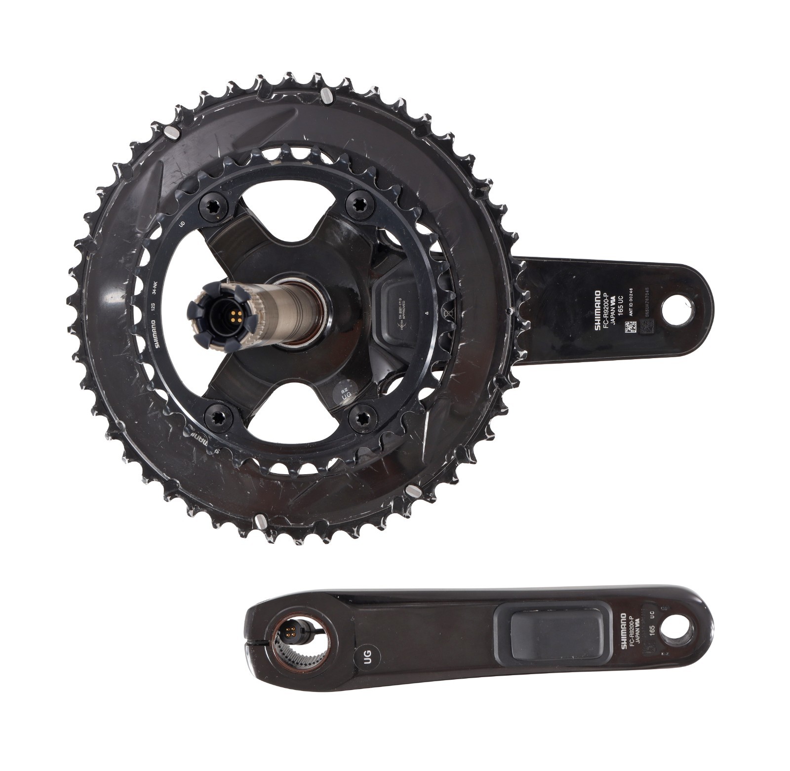 Shimano Dura-Ace FC-R9200-P 2 x 12s Road Bike Power Meter Crankset ...