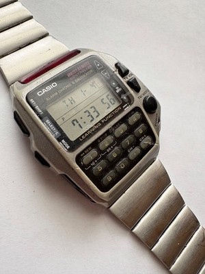 VINTAGE CASIO REMOTE CONTROL WATCH CMD-40 MADE IN KOREA - METAL ...