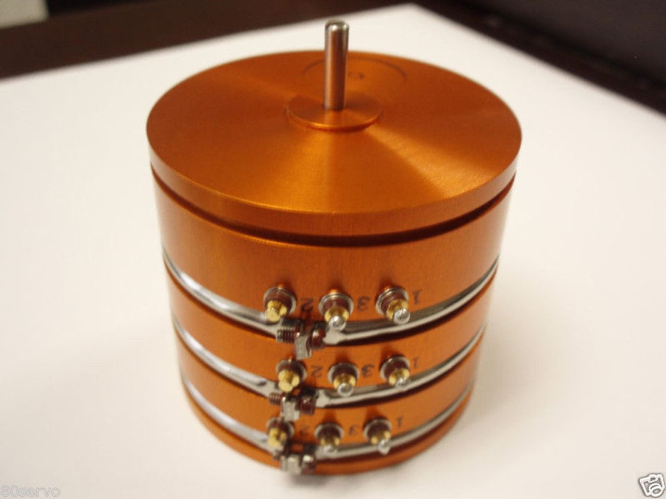 POTENTIOMETER CONTINUOUS TURN 3 GANG 20K, 2.1K, 2.1K | eBay