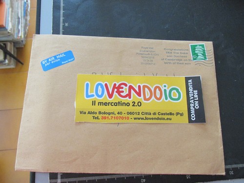 Kingdom British Envelope Shipped With Cancellation Special Birth Del ...