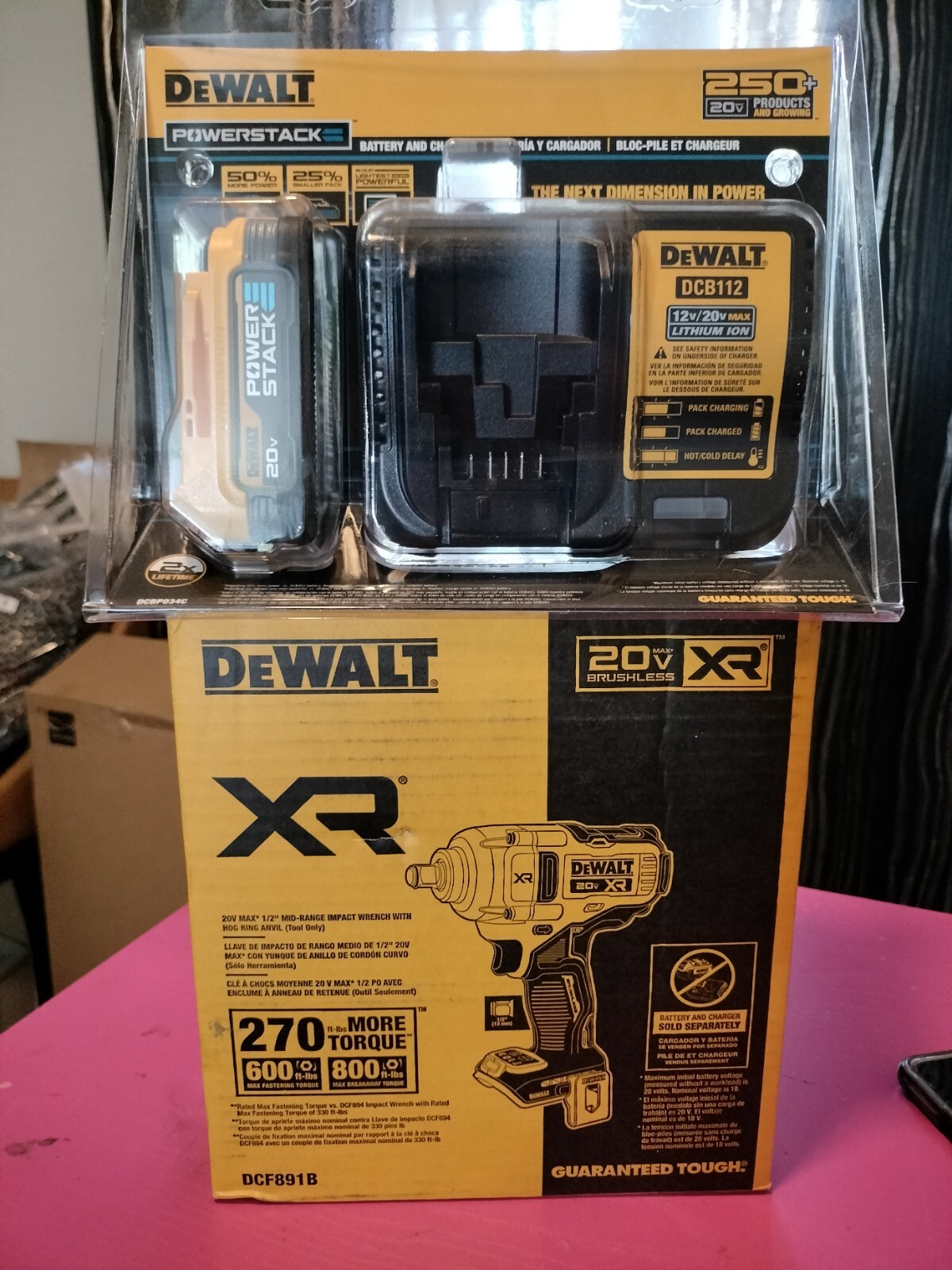 DEWALT DCF891B 20v Xr Impact Wrench | eBay
