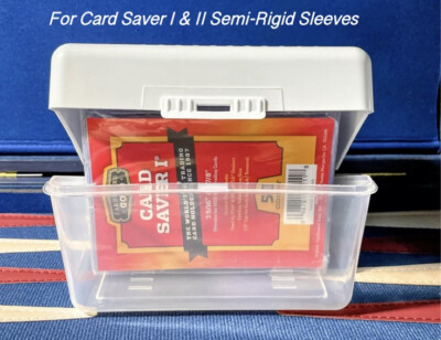 Card Storage Boxes For Card Saver I & II Semi-Rigid TopLoaders (Even ...