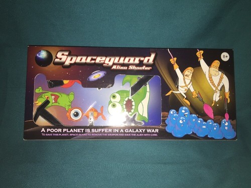 SPACEGUARD Alien Shooter magnetic Table Game Of Galaxy War **new old ...