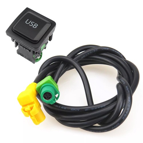 AUDIO USB PORT DASH SOCKET CABLES WIRES FOR VW GOLF MK5 MK6 RNS510 ...