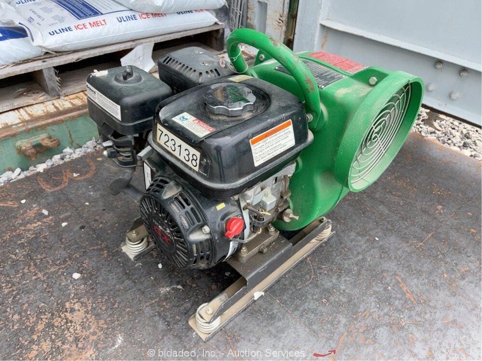 2015 General GP8H 8" Manhole Ventilation Blower Fan Port Honda GX120 ...