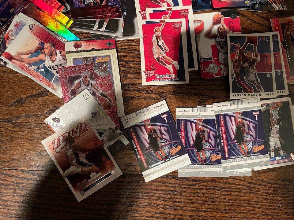 Kenyon Martin (NBA) 100 Card Lot From Various Sets (SEE PICTURES) | eBay UK