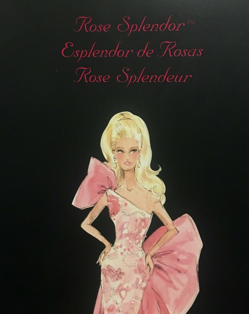 Rose Splendor African American Barbie Doll 2010 Avon Mattel V7125 NRFB ...