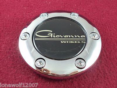 Giovanna Wheels Chrome / Black Custom Wheel Center Cap # 152C (1) | eBay