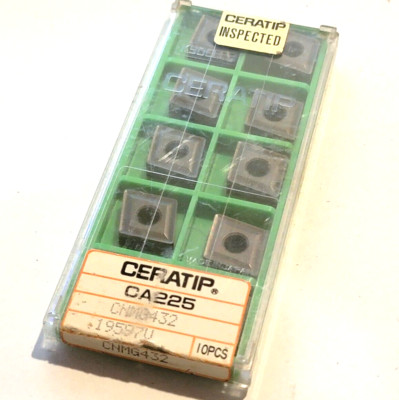 CNMG 432 CA225 CERATIP *** 10 INSERTS *** FACTORY PACK *** | eBay
