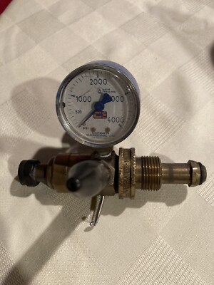 Conwin Carbonic Company Balloon Inflator Valve Regulator Gauge 4,000 ...