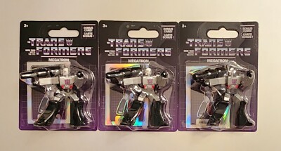 LOT OF 3 TRANSFORMERS MEGATRON FIGURE CAKE TOPPER HASBRO NEW WITH ...