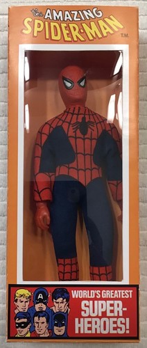 MEGO WGSH VINTAGE ORIGINAL 1974 MARVEL RARE SPIDER-MAN ACTION FIGURE ...