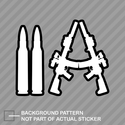 2A Rifles and Rounds Sticker Decal Vinyl 2nd amendment | eBay