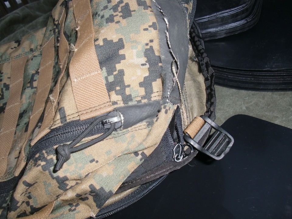 USMC MARPAT ILBE Assault Pack - Flexible Plastic Frame Sheet Panel ...