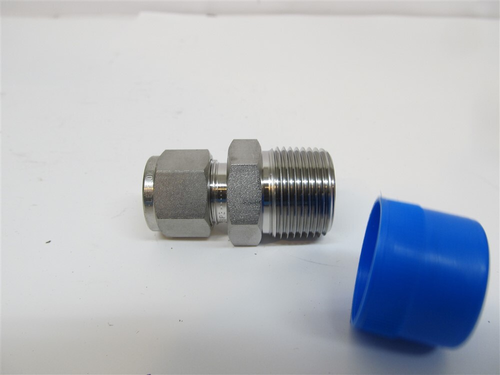 Ham-Let, 768L, Stainless Steel 1/2" x 3/4" SPTFF Male Connector | eBay