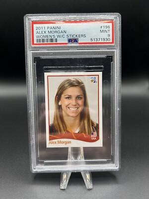 2011 Panini Women's World Cup Germany Stickers Alex Morgan #196 PSA 9 ...
