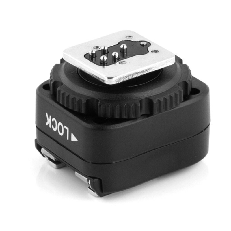 Flashing Hot Shoe Converter TF321 Adapter PC Sync Socket Hot Shoe ...