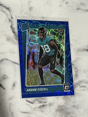 2021 Panini Donruss Optic Andre Cisco Blue Scope Prizm Rated Rookie ...