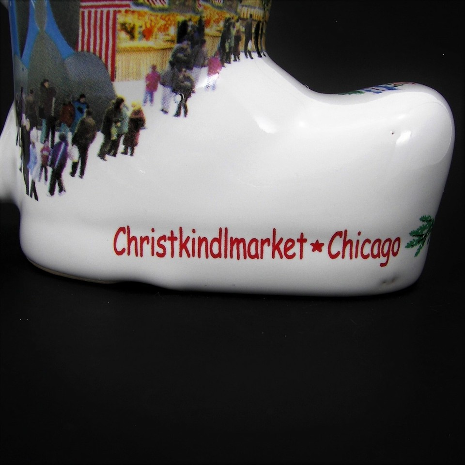 Christkindlmarket Chicago 2012 Mini Boot Mug Souvenir Christmas Holiday ...