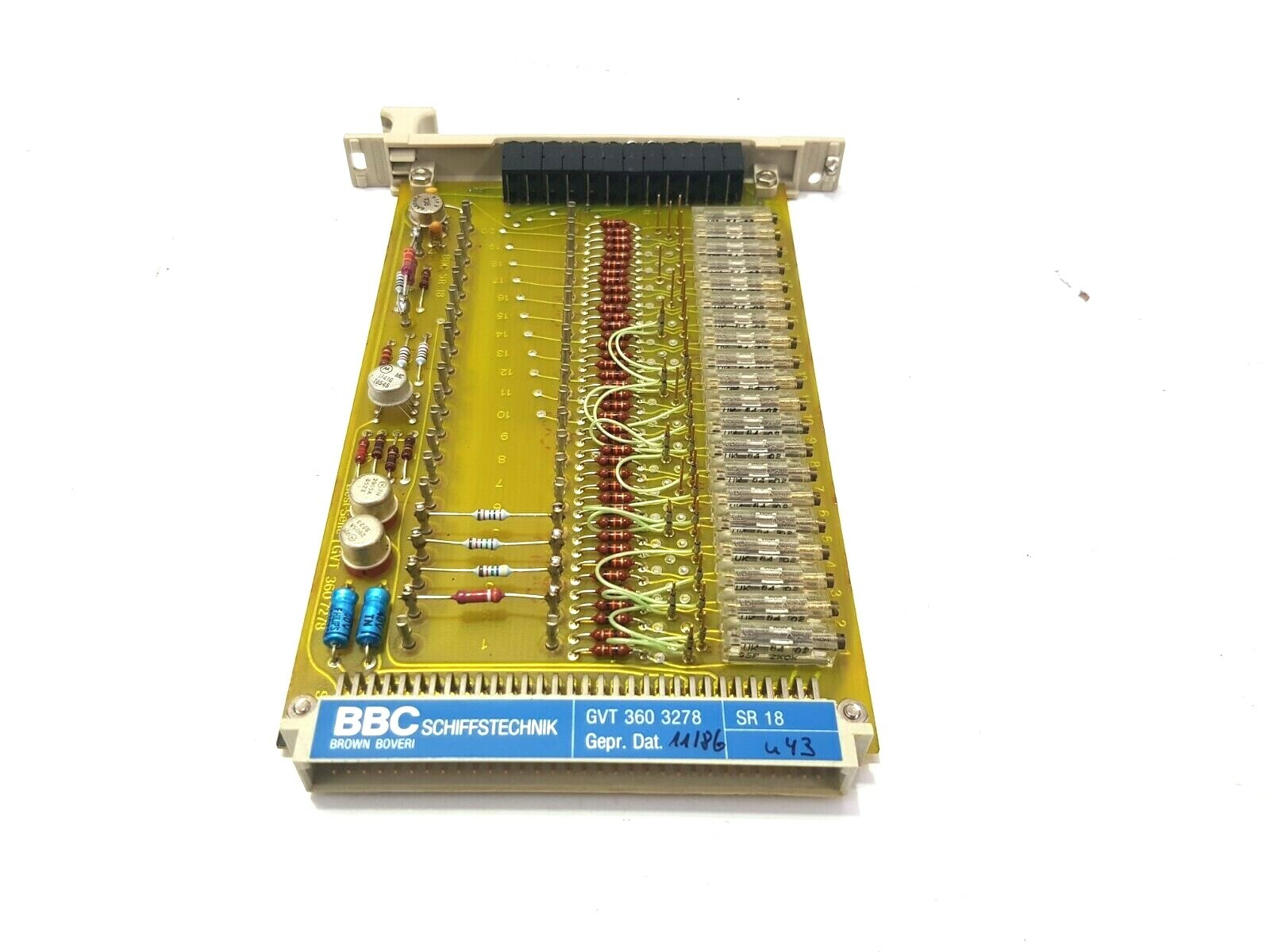 BBC SR 18 PCB CARD GVT 360 3278 SR18 GVT3603278 | eBay