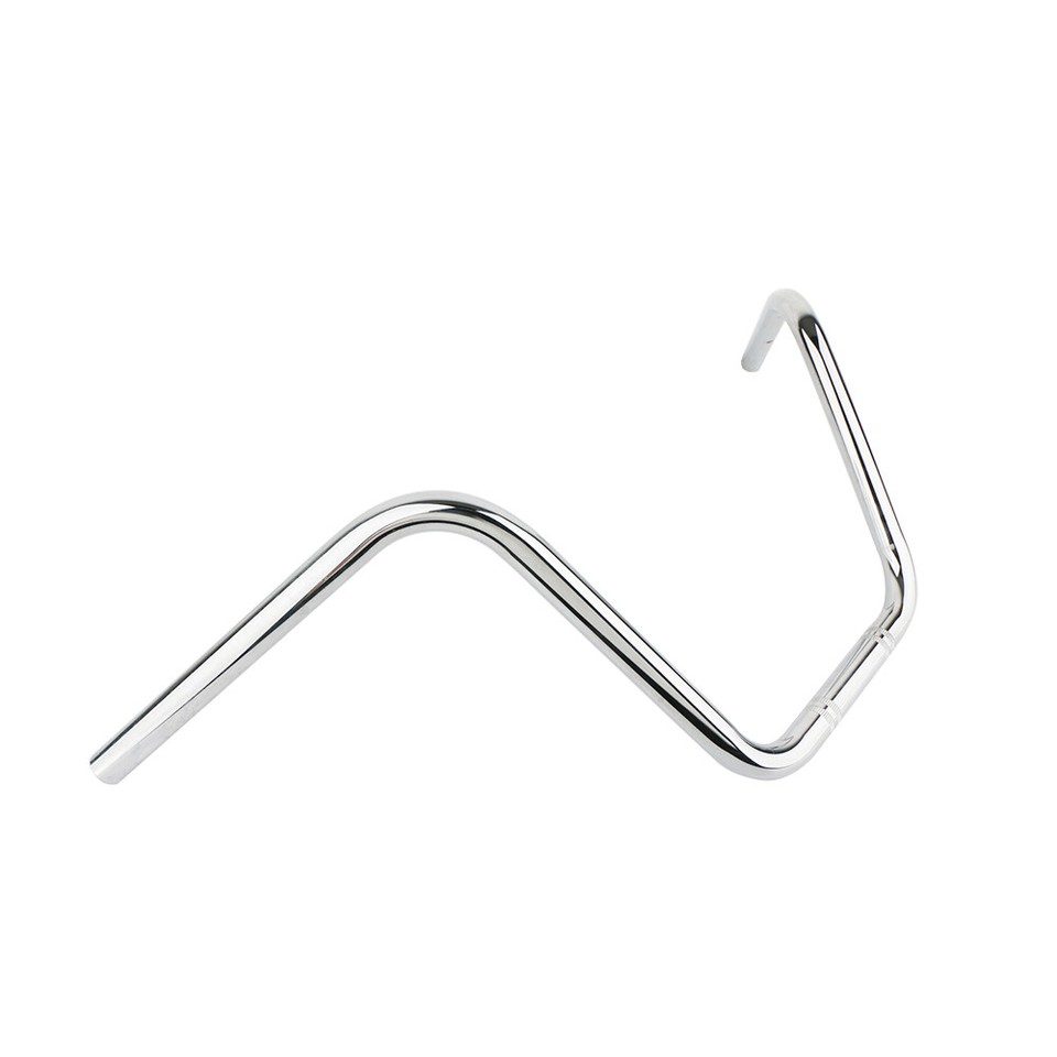 7/8" 22mm Motorcycle Handlebar High-Rise Drag Bar for Cruiser Chopper ...