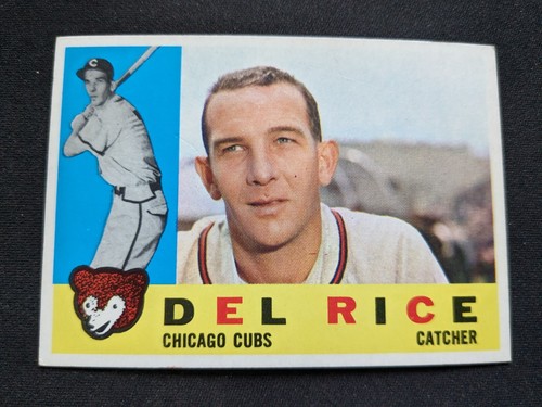 1960 Topps Baseball Card # 248 Del Rice - Chicago Cubs (EX) | eBay