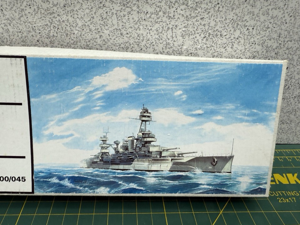 Samek Models 1/700 Waterline Series Resin & Photo-etched USS Texas Kit ...