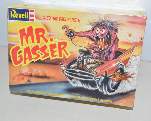 Vintage 1990 REVELL MR. GASSER Model Kit MISB New Sealed Ed Roth Rat ...
