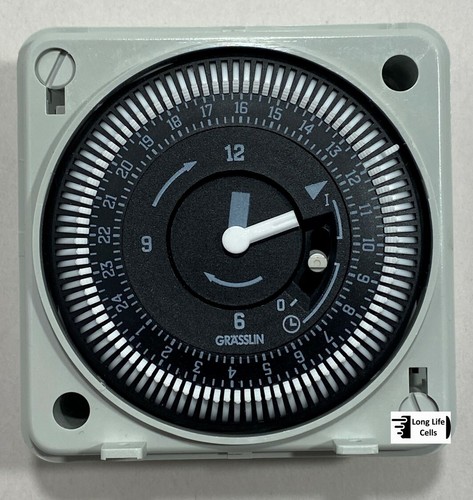 Grasslin battery backup timer time clock chlorinator pool electronic ...