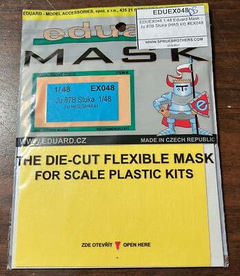 JU-87B STUKA CANOPY DIE-CUT FLEXIBLE MASK EDUARD #EX048 | eBay