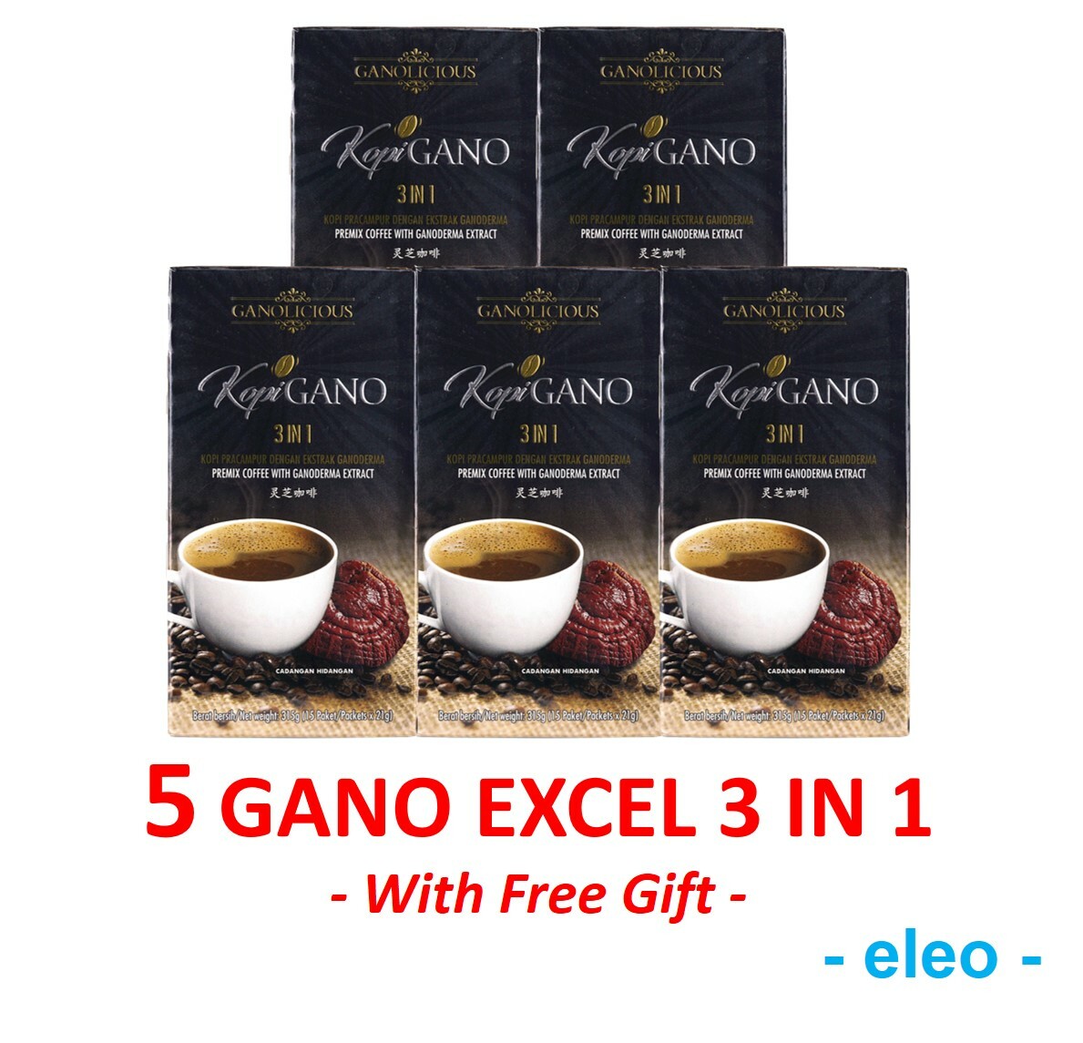 Cafe Gano Tres En Uno