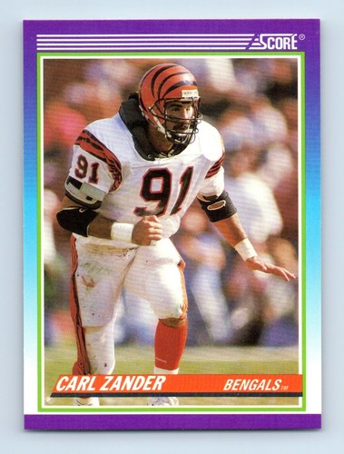 1990 Score Carl Zander Cincinnati Bengals #478 | eBay