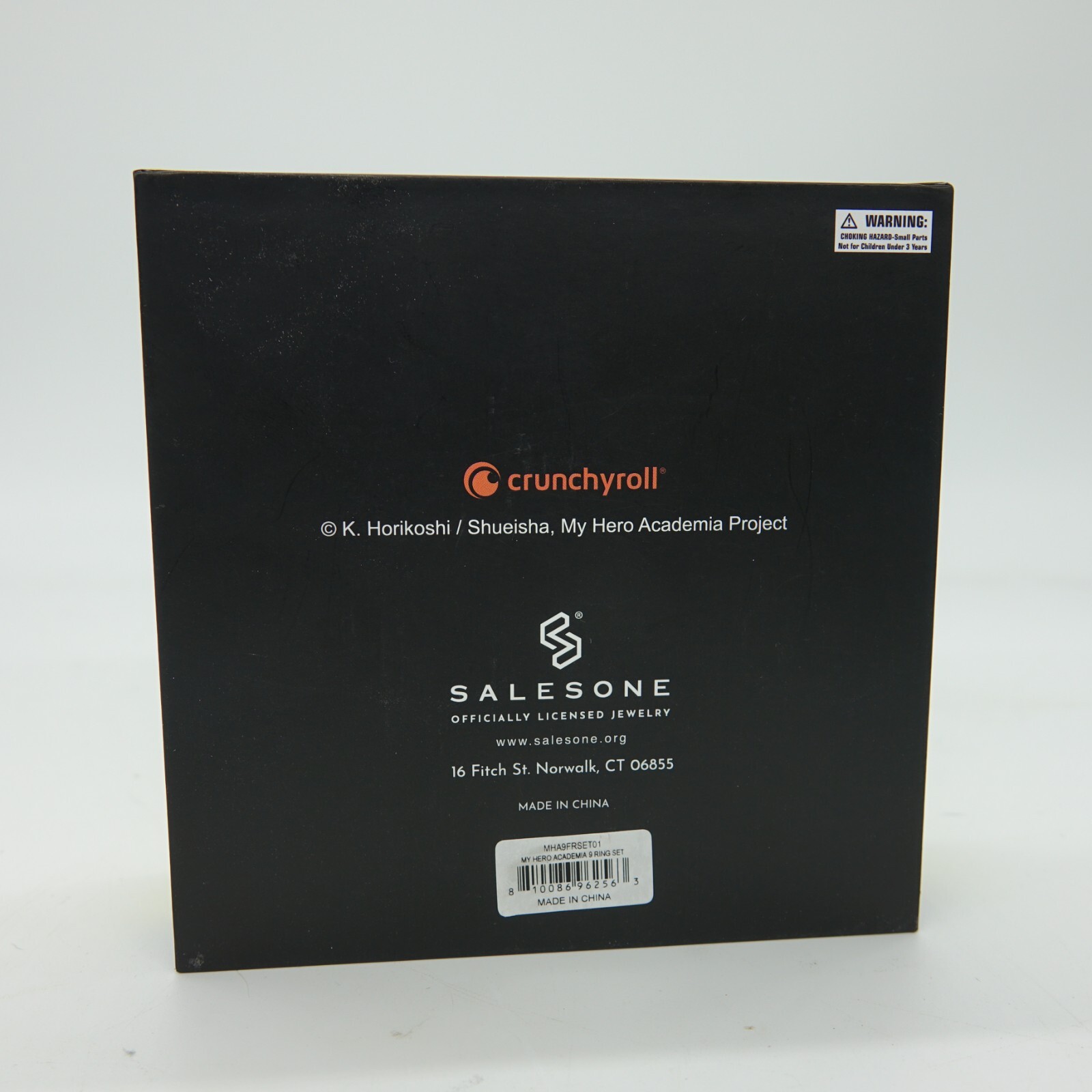 SalesOne Jewelry Crunchyroll GameStop Excl 9 Piece Ring Set My Hero ...