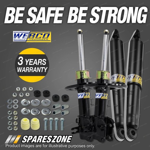 Front Rear STD or Lower Webco Shocks for Holden Commodore VR VS Wagon ...