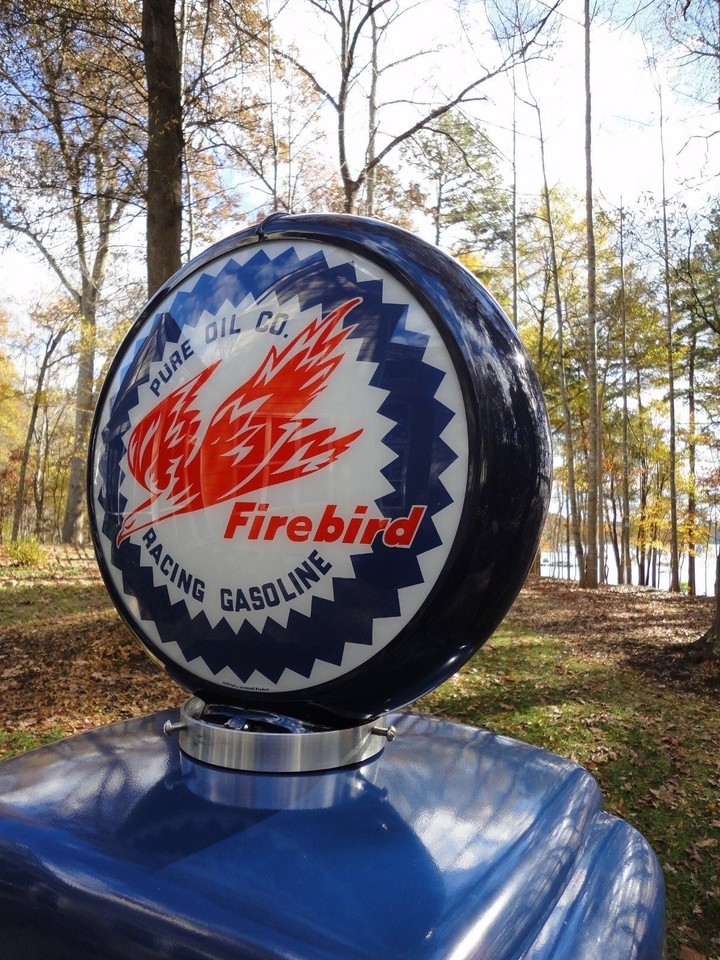 PURE FIREBIRD SUPER RACING GASOLINE MODEL 39 TOKHEIM GAS PUMP-PETOLIANA ...