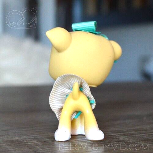 LPS 875 Greyhound Dog Yellow - Accessories Included GUARANTEED ...