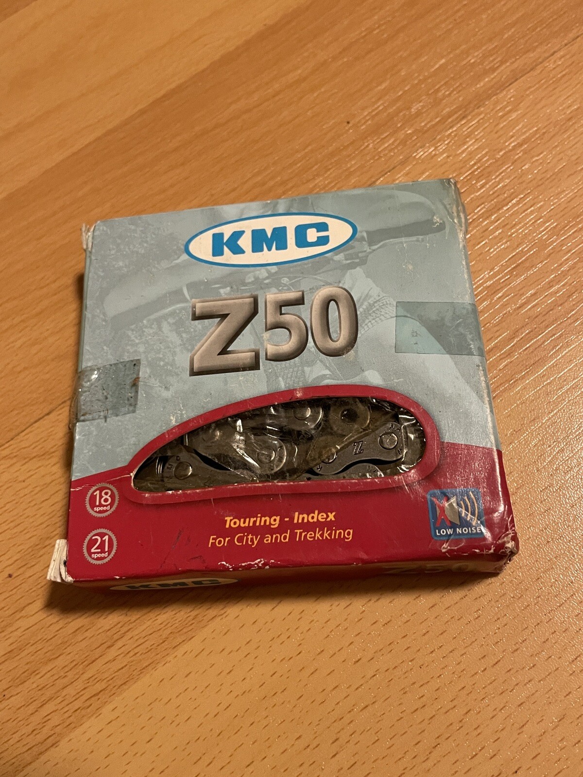 KMC+Z50+Bicycle+Chain+%286-7-Speed%2C+1%2F2+x+3%2F32-Inch%2C+116L%2C ...