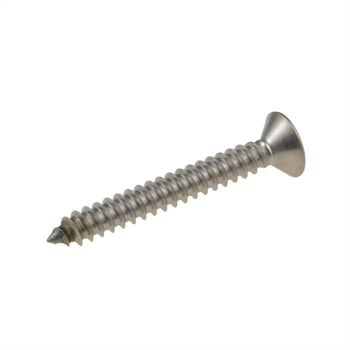Qty 10 Self Tapper Screw 8g x 1" Countersunk Post Hex H2.5 Security ...