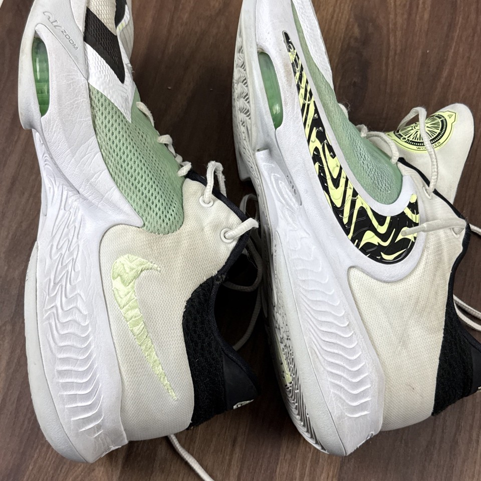 Mens Nike Zoom Freak 4 Greek White Basketball Sneakers Shoes DJ6149-100 ...