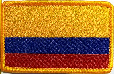 COLOMBIA Flag Patch with Hook Adhesive fastener Military Tactical Emblem #3 | eBay