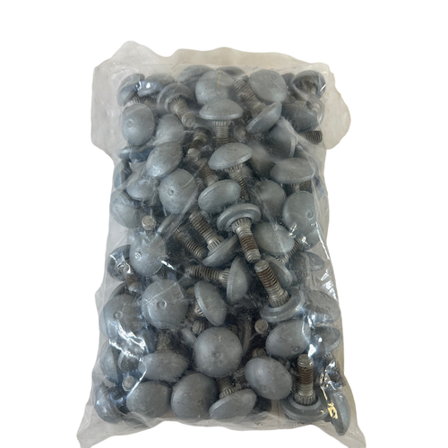 Camtainer 759330 5/16"-18 x 1" Gray Encapsulated Head Bolt (Pack of 100 ...