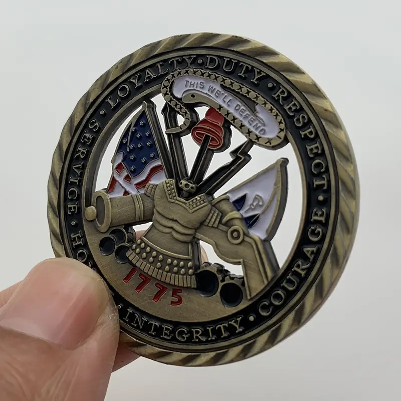 US Army Bronze Challenge Coin - Excellent Gift | eBay