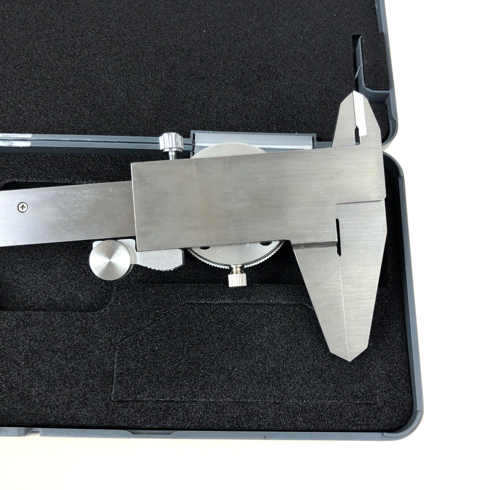 Dial CALIPER 6" / 150mm DUAL Reading Scale METRIC SAE Standard INCH MM ...