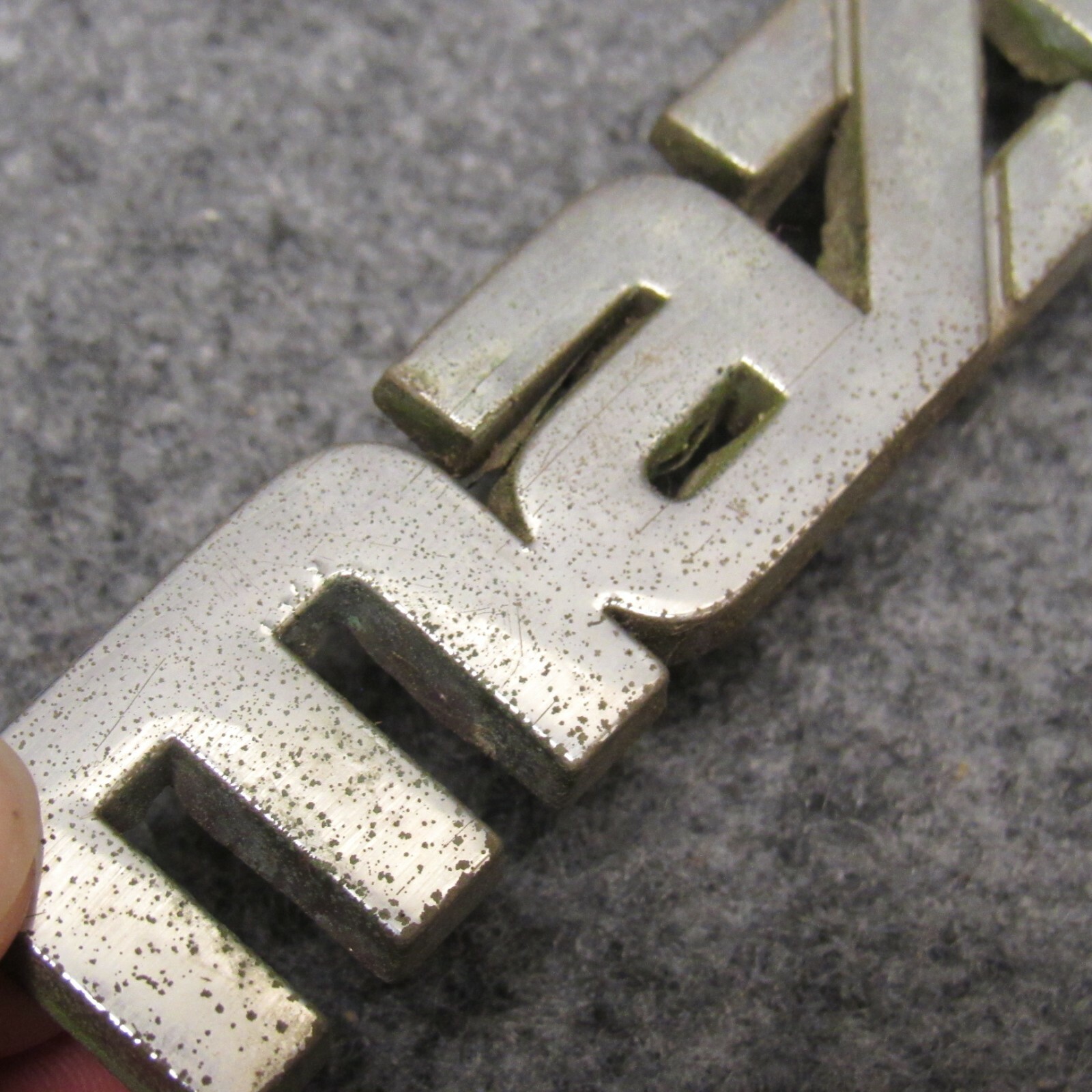 1993-1997 Mazda MX-6 Trunk Script Emblem MAZDA Chrome Finish Plastic ...