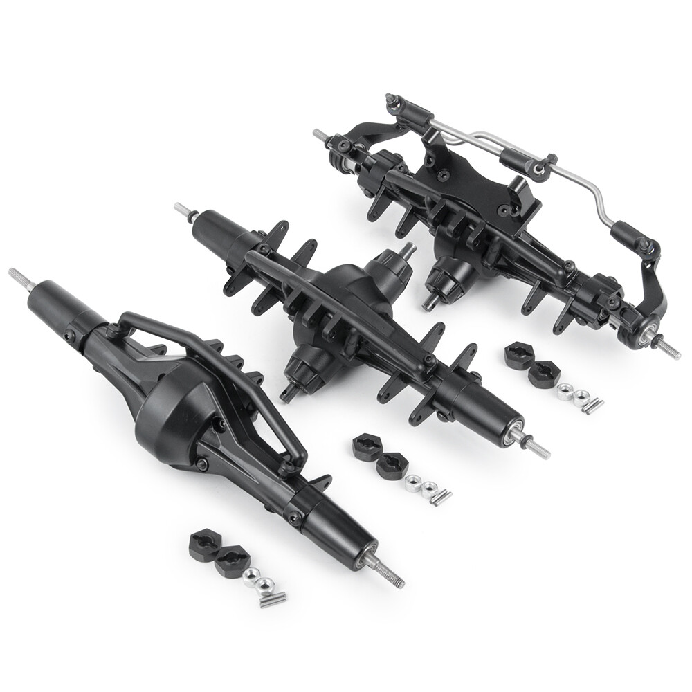 Vorderachse Hinterachse Middle Achsen für RC 1/10 SCX10 AX90021 Crawler ...