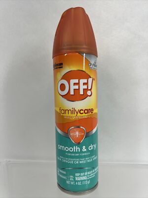 OFF! FamilyCare Smooth & Dry Insect Repellent Mosquito Spray 8 oz ...