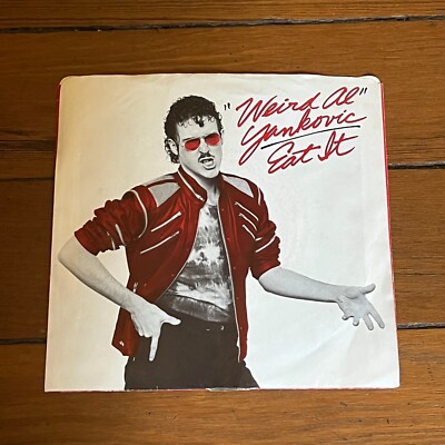 Weird Al Yankovic Eat It 45 7" Single NM/VG+ Picture Sleeve 1984 Spin ...