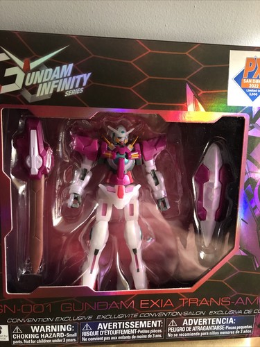 Gundam Infinity Series GN-001 Gundam Exia Trans-Am Mode SDCC Exclusive ...